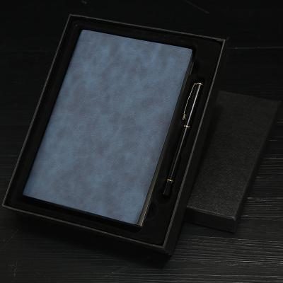 Cina Business Journal Custom A5 Planner Set di notebook in pelle PU con logo e copertina cartacea in vendita