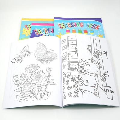 Cina 4 colori cartaceo Bambini libri da colorare Stampa disegno personalizzato con copertina di carta in vendita