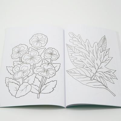 Cina 4 colori cartaceo Bambini libri da colorare Stampa disegno personalizzato con copertina di carta in vendita