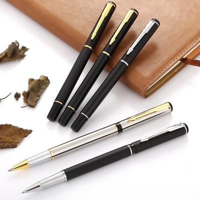 Cina 0.5mm Larghezza di scrittura Gel-Ink Classic Roller Metal Ball Pen per la promozione di forniture per ufficio in vendita