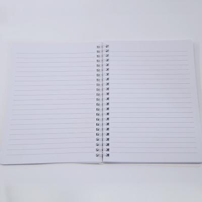 Cina Copertina morbida Corrispondenza Spiral Notebook Journal 30 fogli Stampa personalizzata Disegno di griglia del logo in vendita