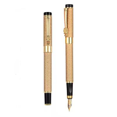 Cina 0.036 kg Iridium Ink Metal Frosted Pole Pen per regali d'affari e calligrafia per adulti in vendita