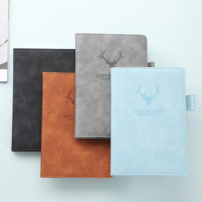 Cina Blocco di appunti in cuoio A5 PU con blocco di appunti personalizzato in custodia in vendita