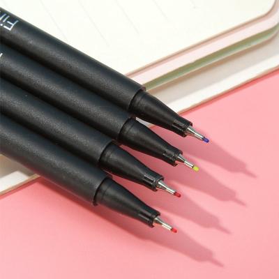 Cina Acquerel Art Marker Pen Set di 12 marcatori a punti fini per la scrittura e l'arte di finitura in vendita