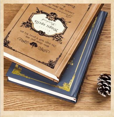 Cina Carta cartacei A5 notepad sovradimensionato regalo libro di incantesimi in stile europeo notebook in vendita