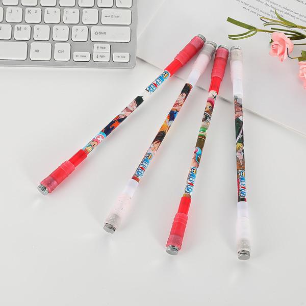 Quality Novelty Led Light Spinner Pen Fingertip Illumination Decompression Gyro Business for sale
