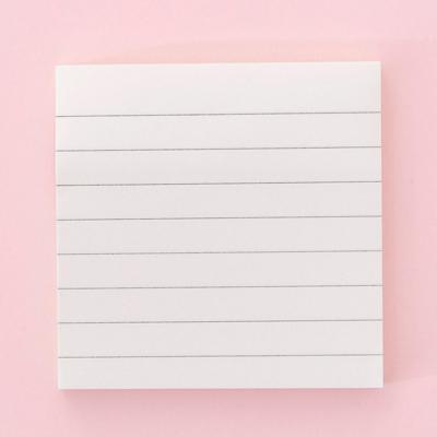 Cina Vintage Vellum Custom Design Brown Kraft carta stampata Memorandum Sticky Pad per l'acquisto in vendita