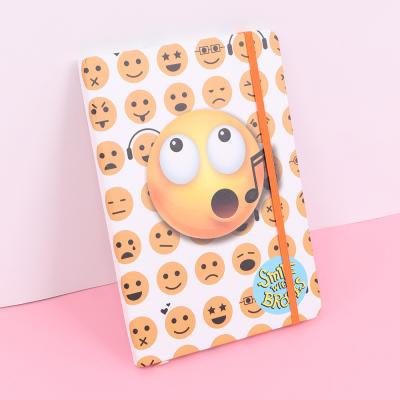 China 2022 Custom Printing Cute Happy Diary A5 A6 A7 Planner Notebook met aangepast logo Te koop