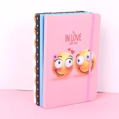 China 2022 Custom Printing Cute Happy Diary A5 A6 A7 Planner Notebook met aangepast logo Te koop