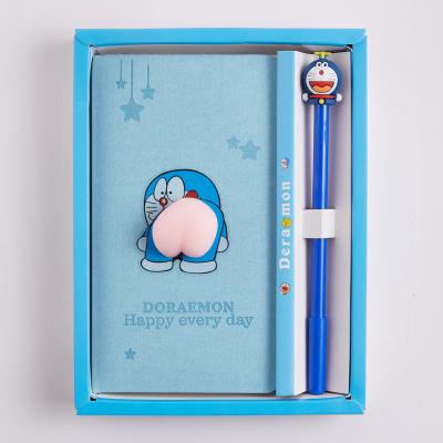 Cina Logo personalizzato Copertina morbida Cartoon carino Decompressione Fidget Notebook per studenti in vendita