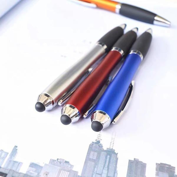 Quality Logo Printed Ball Point Pen Customized Ballpoint Click Pens Novelty for sale