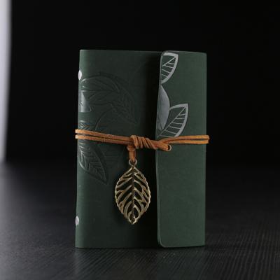 Cina A6 Retro Notebook Diary Notepad Letteratura PU cuoio per i pianificatori di giornali di viaggio in vendita