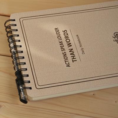 China Gepersonaliseerd Academisch A5 PU Lederen Dagboek met Elastisch Band en 80 Innerlijke Pagina's Te koop