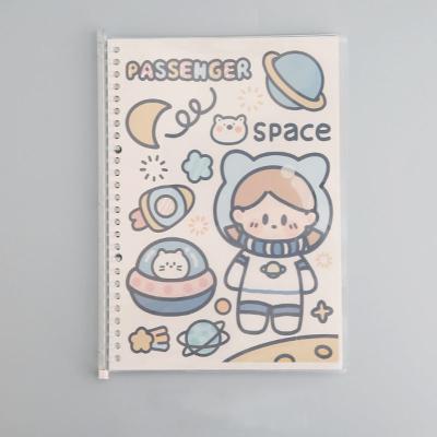 China Leuke B5 Afneembare Notes Leer Kraft Notebook met aangepast logo en 80 binnenste bladen Te koop