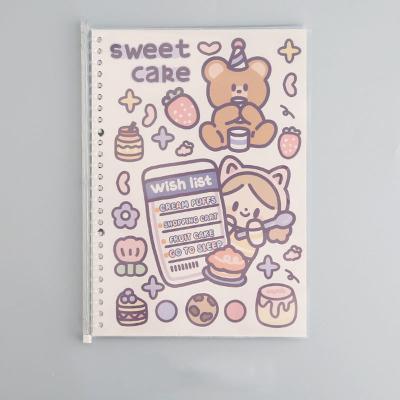 China Leuke B5 Afneembare Notes Leer Kraft Notebook met aangepast logo en 80 binnenste bladen Te koop