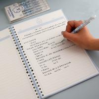 China Cute B5 Removable Notes Learning Kraft Notebook with Customized Logo and 80 Inner Sheets for sale