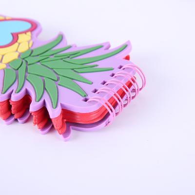 Cina Disegno di animazione creativo copertura in PVC blocco note a foglia sciolta per la scrittura di appunti portatile in vendita