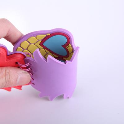 Cina Disegno di animazione creativo copertura in PVC blocco note a foglia sciolta per la scrittura di appunti portatile in vendita