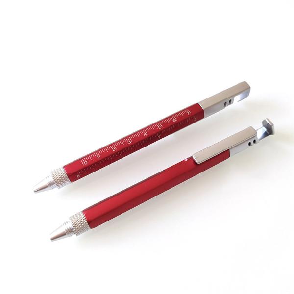 Quality Multi-function Phone Holder Plastic Level Screwdriver Inch Scale Tool Ballpoint for sale