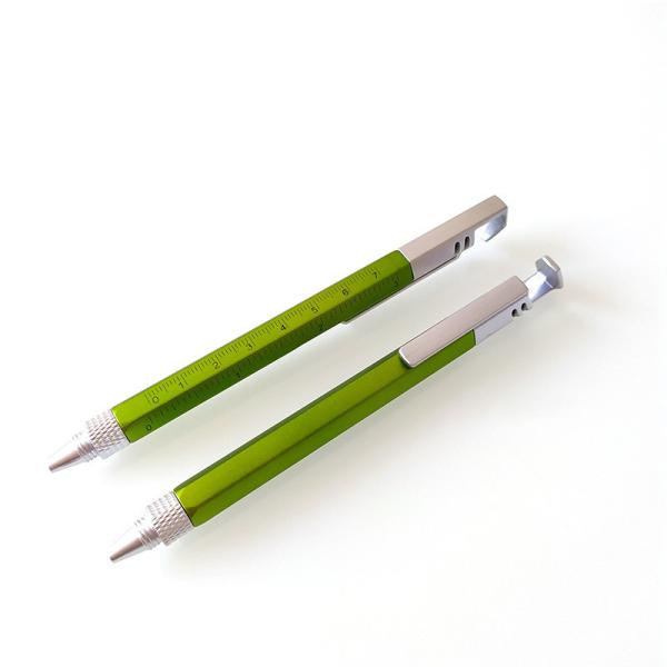 Quality Multi-function Phone Holder Plastic Level Screwdriver Inch Scale Tool Ballpoint for sale