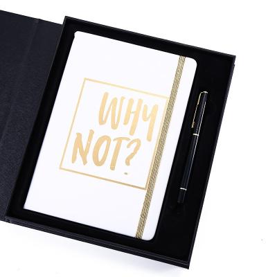 Cina A5 Thread Sewing Pu Leather Custom Logo Work Agenda Budget Notebook di design semplice in vendita