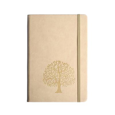 Cina A5 Thread Sewing Pu Leather Custom Logo Work Agenda Budget Notebook di design semplice in vendita