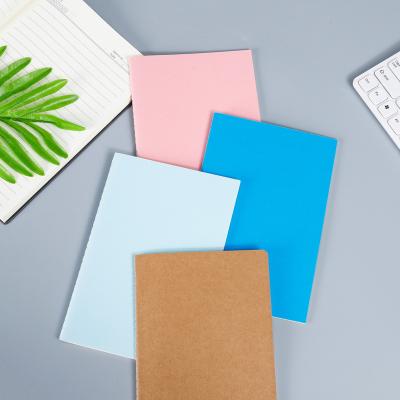 Cina Regalo Custom Soft Cover Kraft Paper Notebook A5 B5 B6 Dimensione cucitura Binding Notebook marrone in vendita