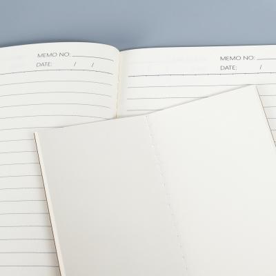 Cina Regalo Custom Soft Cover Kraft Paper Notebook A5 B5 B6 Dimensione cucitura Binding Notebook marrone in vendita