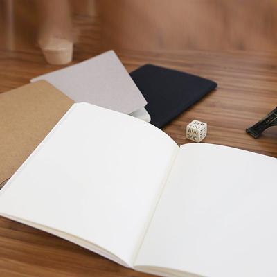 Cina Carta retro Kraft Blank Memo Pad Sketch Book Notepad per la creazione di appunti per ufficio in vendita