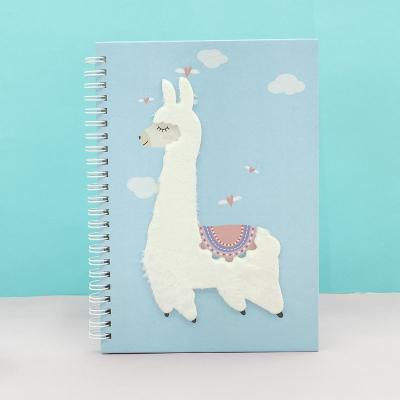 Cina Logo in copertina rigida Spiral Bound Notebook A5 con copertina in tessuto Stampa personalizzata e logo in vendita