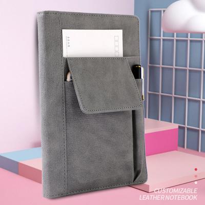 Cina A5 Notebook Quaderno da ufficio con 44 fogli Pagine interne Imitazione di stoffa Copertina in cuoio PU in vendita