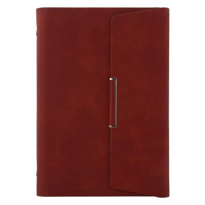 Cina Collegatore in pelle Business Planner con penna Set fisso Box regalo personalizzato Logo in vendita