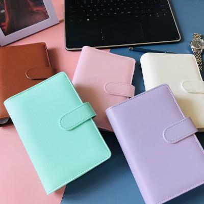 Cina A5 A6 Soft PU Cover Notepad in diversi colori di pelle per esigenze aziendali personalizzate in vendita