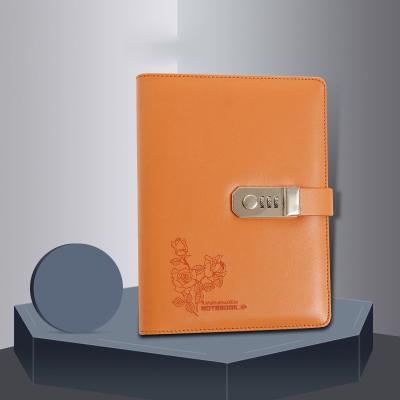Cina Notebook in pelle a chiave di password in colori diversi per regali in vendita