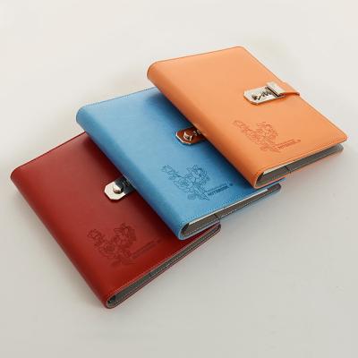 Cina Notebook in pelle a chiave di password in colori diversi per regali in vendita