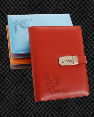 Cina Notebook in pelle a chiave di password in colori diversi per regali in vendita