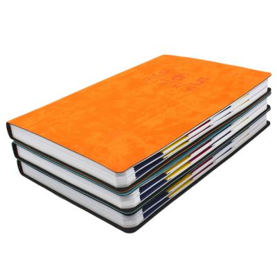 China Custom Color A5 Pu Leather Cover Notebook for Personalized Leather Agenda Notebooks for sale