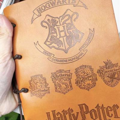 中国 厚い真似革スレッドリング手帳 内部ページ付きのクラフト紙ノート 販売のため
