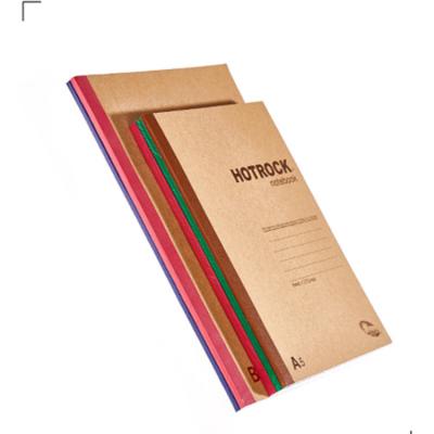 Cina Diario degli studenti A5/B5 Filtro di cucitura Carta Kraft marrone Quaderno con 40/60/80 pagine interne in vendita