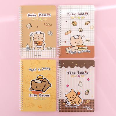 Cina Cartoon Student Notepad Stationery Spiral Notebook A5 Spessore di linea orizzontale Regalo in vendita