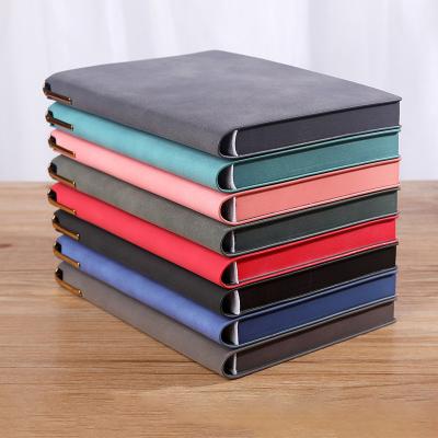 Cina Scatola regalo aziendale Notebook in pelle morbida A5 spessito con blocco note personalizzato in vendita