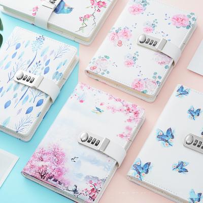 中国 カスタムパーソナル・日記 鍵コード付き 厚いノートパッド レザー オフィス用品 学校用ノートブック 販売のため