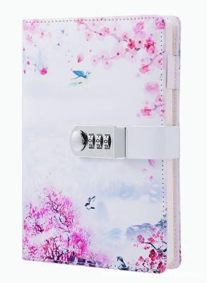 中国 カスタムパーソナル・日記 鍵コード付き 厚いノートパッド レザー オフィス用品 学校用ノートブック 販売のため