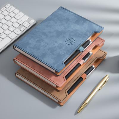 Cina Direct A5 PU cuoio agenda diario quaderno con pagine interne personalizzate e penna set in vendita