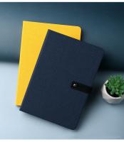 China Thread Sewing Binding A5 Business Simple Pu Buckle Notepad for Customized Document for sale