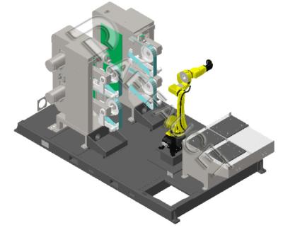 China RTAF-AG0204-Robot Faucet Grinding Machine CNC Robot Grinding Machine for sale