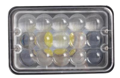 China ip67 ce lvd rohs 5inch 45watt 4D lens High lower beam  offroad headlamp for sale