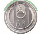 China 305# 78.4mm aluminum full aperture easy open ends, EOE for metal can, food packaging, direct from manufacturer for sale