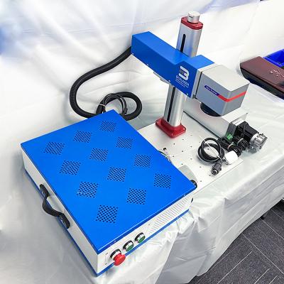 China 20W Fibre Laser Marking Machine Portable Laser Marker Metal carving for sale