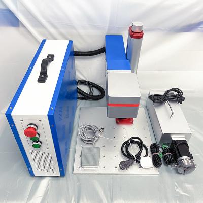 China 20W Fibre Laser Marking Machine Portable Laser Marker Metal carving for sale